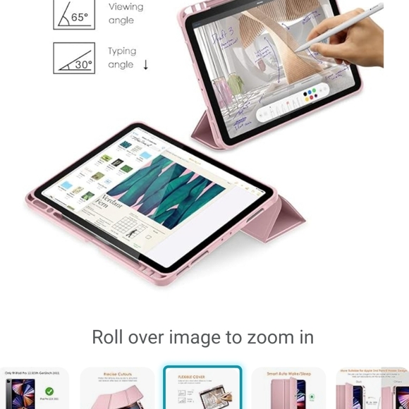 DTTO IPAD | Accessories | Rose Gold Case For Ipad Pad Pro 22 Full Body ...